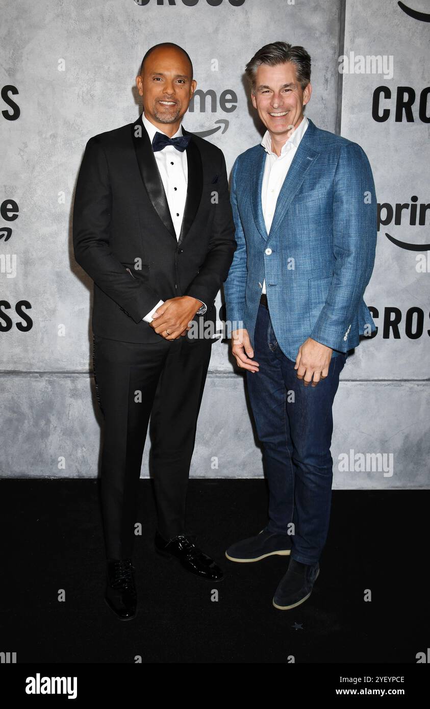 LOS ANGELES, CALIFORNIA - OCTOBER 29: (L-R) Ben Watkins and Mike ...