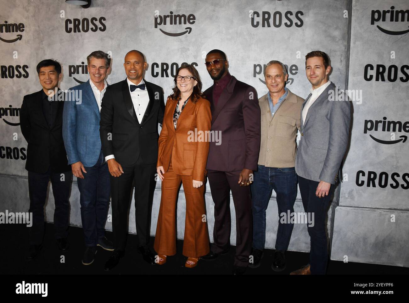 LOS ANGELES, CALIFORNIA - OCTOBER 29: (L-R) Albert Cheng, VP, Prime ...