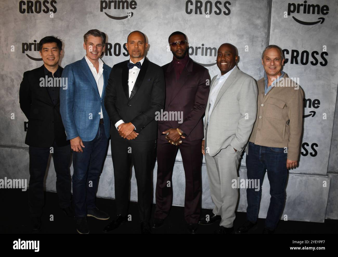 LOS ANGELES, CALIFORNIA - OCTOBER 29: (L-R) Albert Cheng, VP, Prime ...