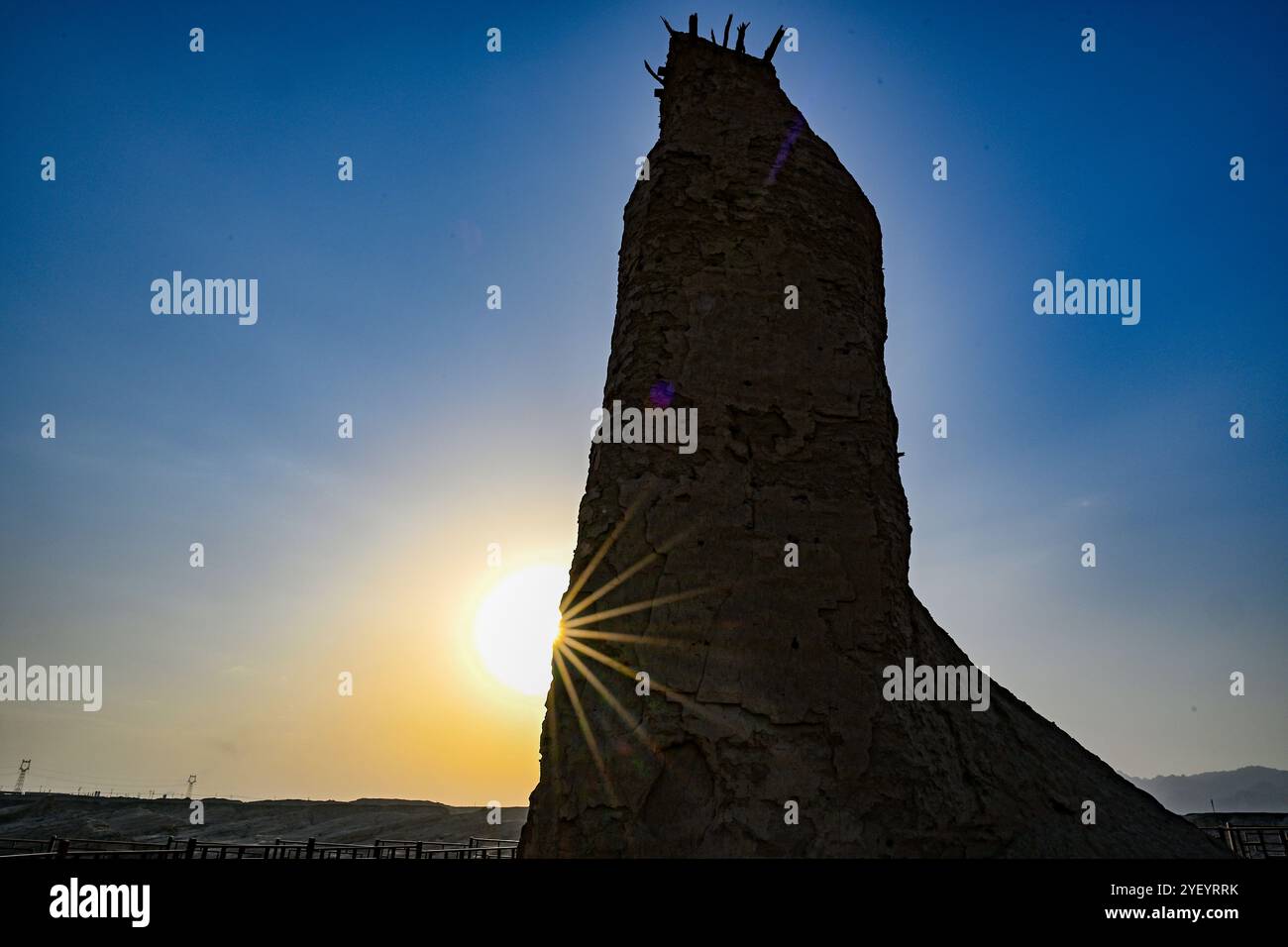 Kuqa. 31st Oct, 2024. This photo taken on Oct. 31, 2024 shows the ...