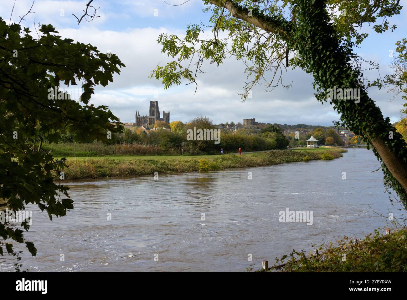 Autumn view river wear hi-res stock photography and images - Alamy