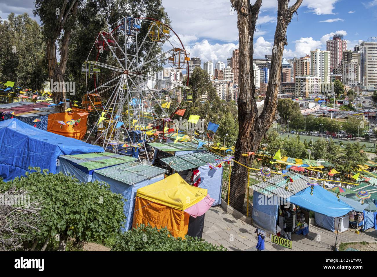 Campo Ferial Bicentennial, La Paz, Bolivia, South America Stock Photo ...
