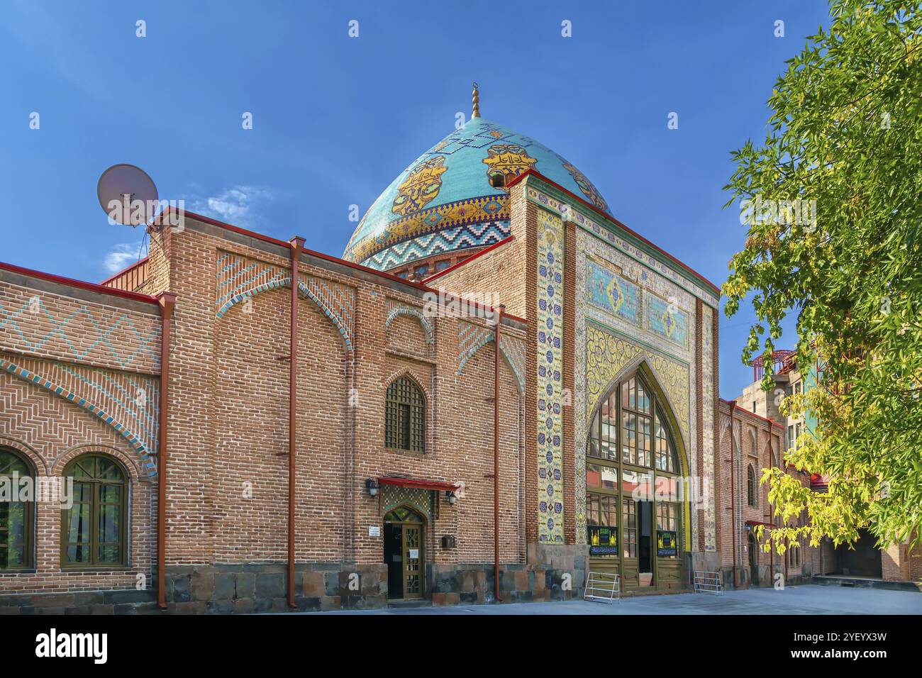 Blue Mosque is an 18th-century Shia mosque in Yerevan, Armenia, Asia ...