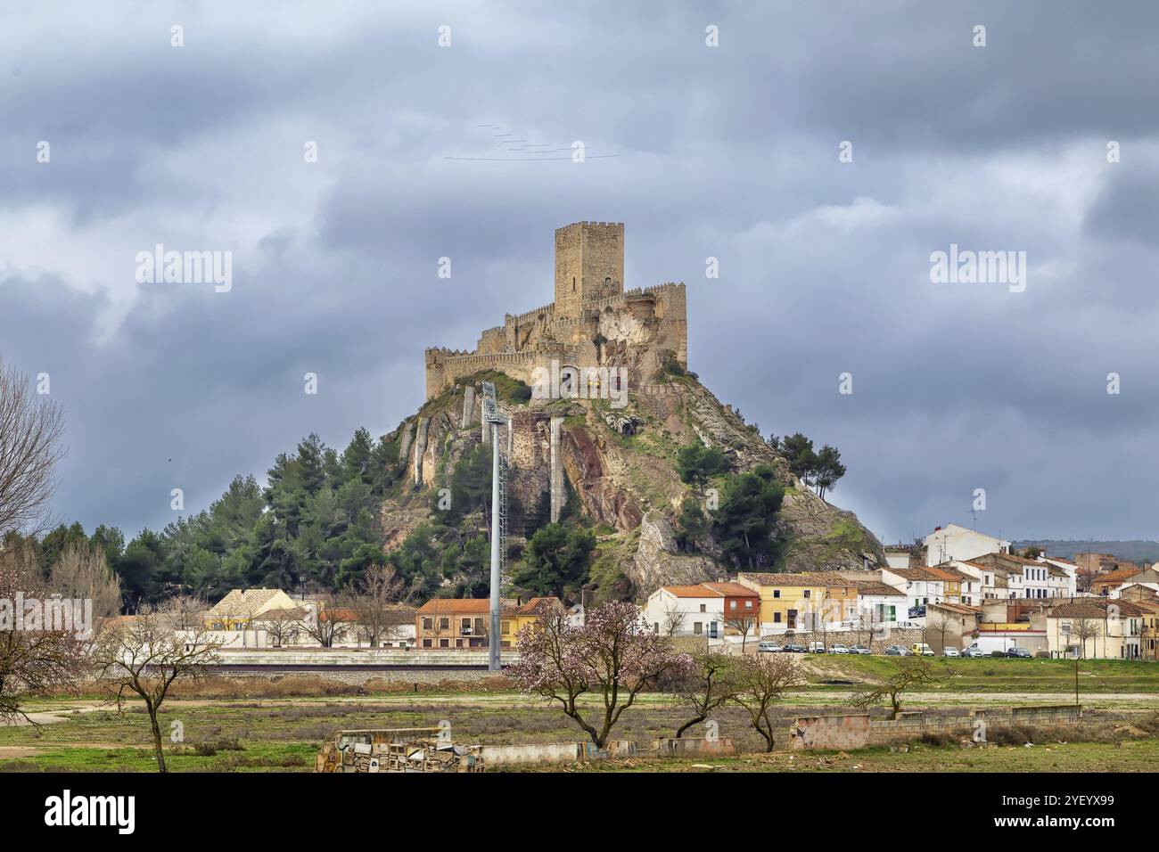 Castle of Almansa is one of the most beautiful and best-preserved ...
