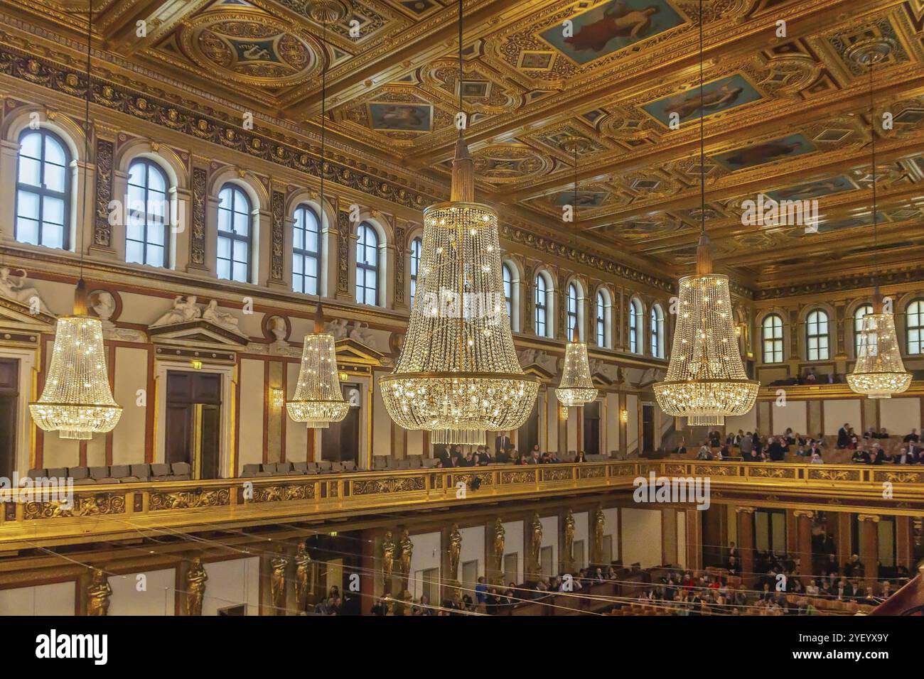 Vienna musikverein interior hi-res stock photography and images - Alamy