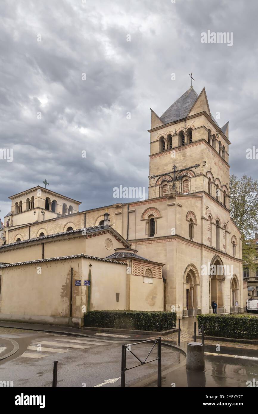 Basilica of Saint-Martin d'Ainay is a Romanesque church in the historic ...