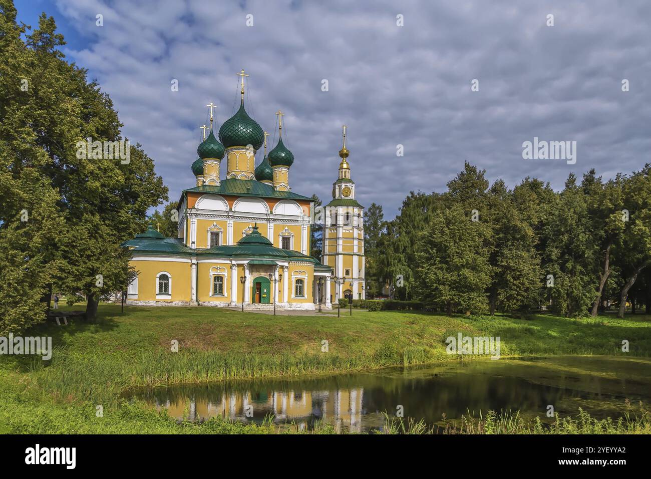 Transfiguration Cathedral in the Kremlin of Uglich, Russia, Europe ...