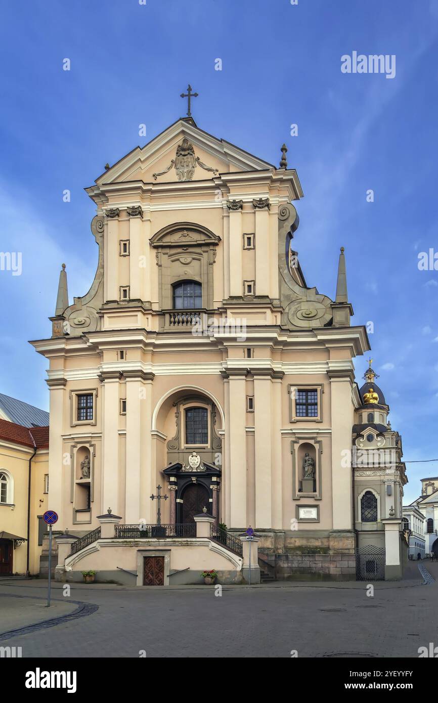 Church of St. Teresa is one of the early Baroque buildings in Lithuania ...