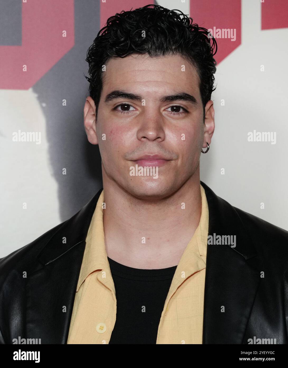 Los Angeles, USA. 01st Nov, 2024. Aaron Dominguez arrives at the Carlos ...