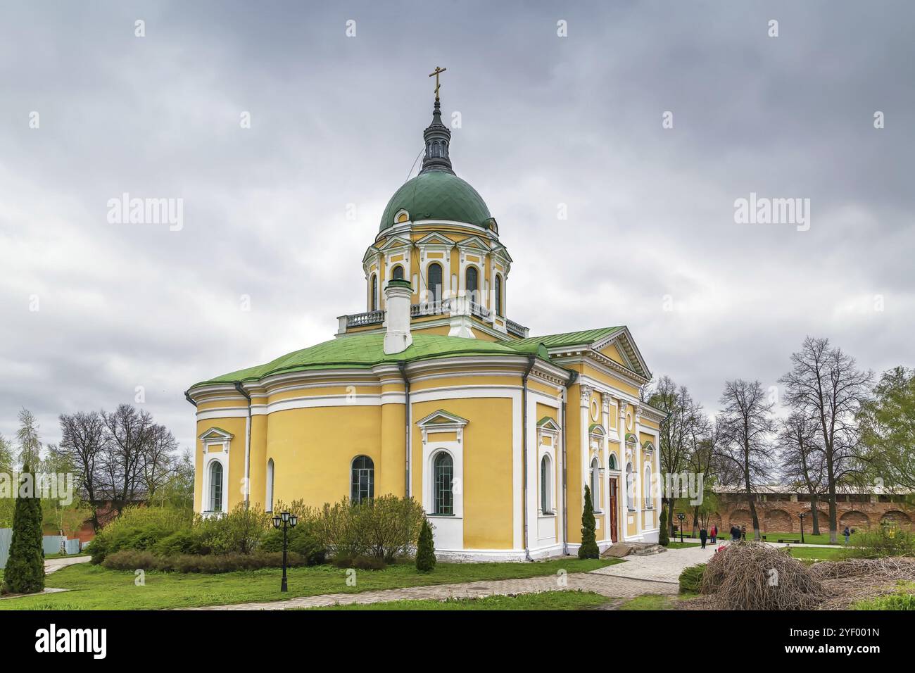 Cathedral of the Beheading of John the Baptist in Zaraysk Kremlin, Russia, Europe Stock Photo ...