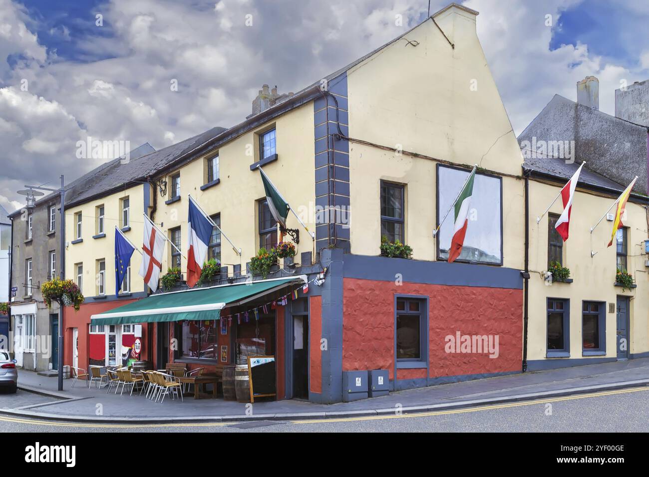 Street in Athlone city center, Ireland, Europe Stock Photo - Alamy