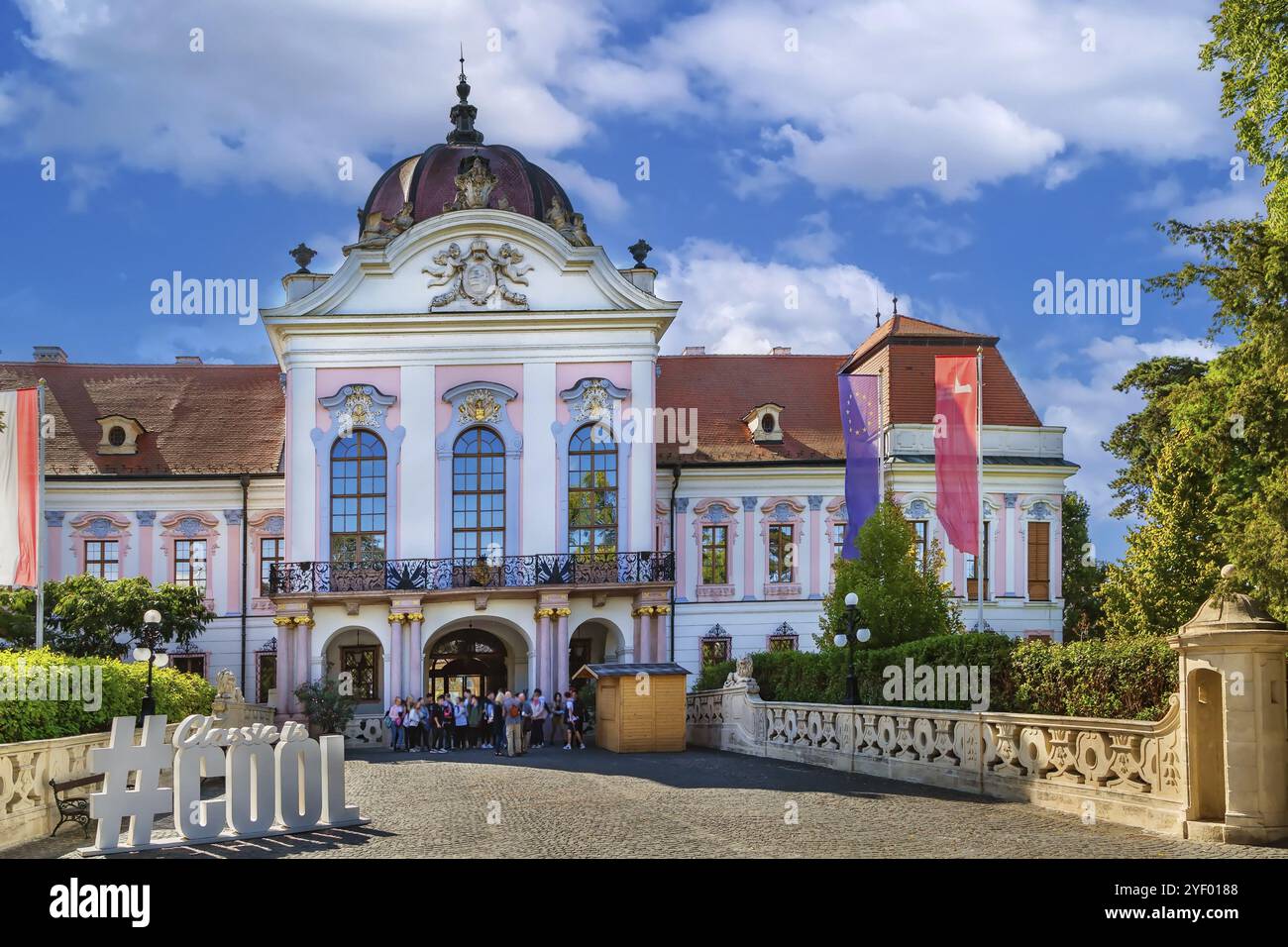 Royal Palace of Godollo or Grassalkovich Castle is an imperial and ...