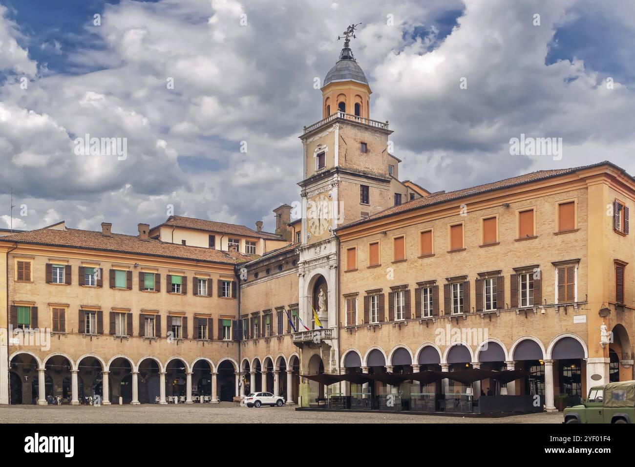 Building of Town Hall of Modena, Italy, Europe Stock Photo - Alamy