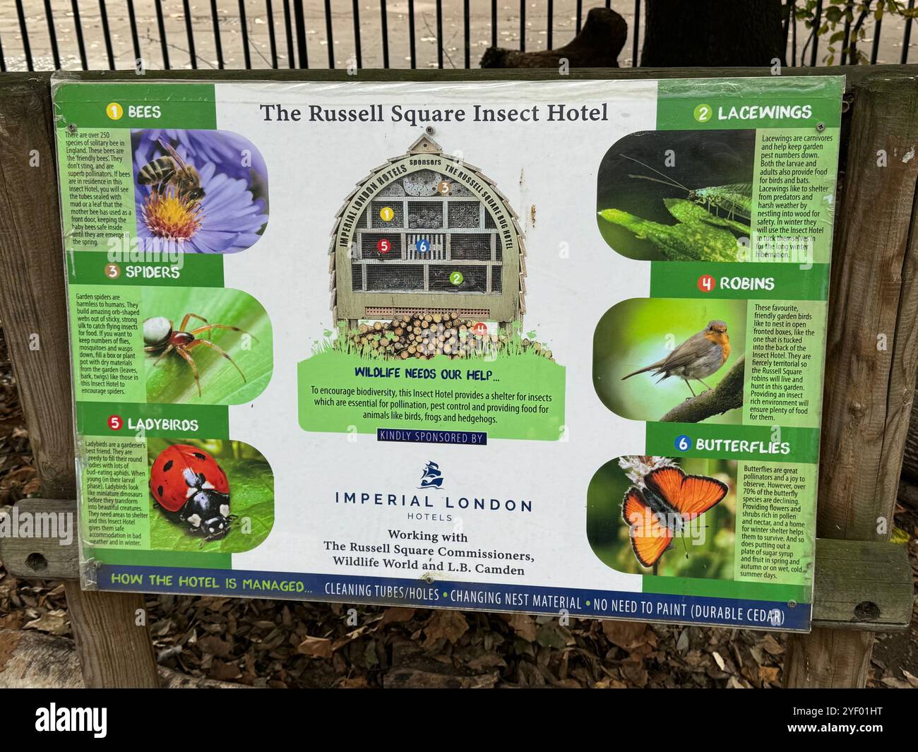 Bug Hotel Sign Printable