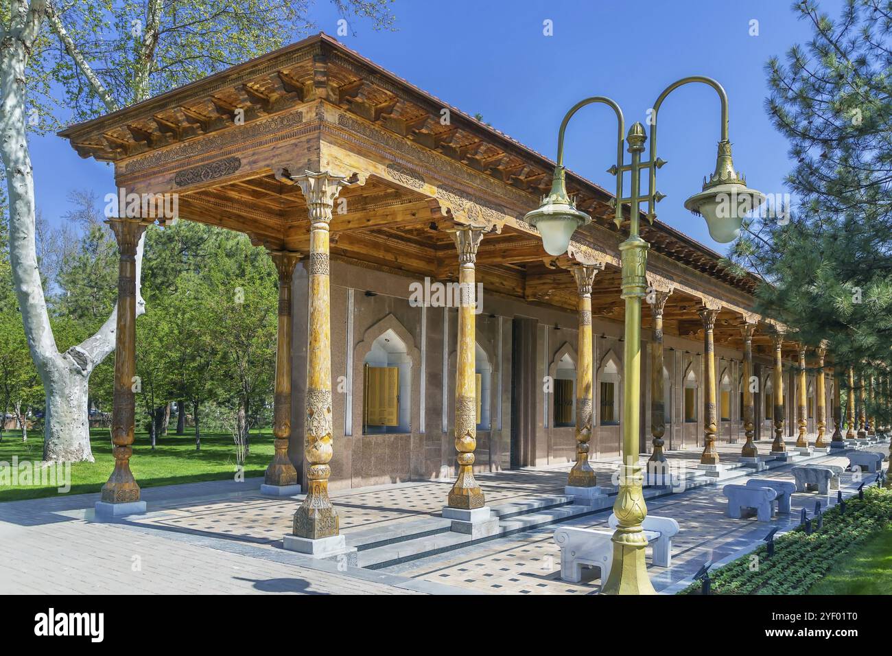 Military memorial on the Square of Memory and Honor in Tashkent ...