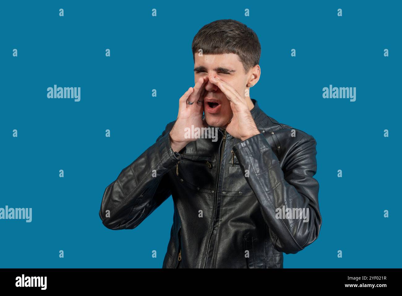 Crazy young man in hi-res stock photography and images - Alamy