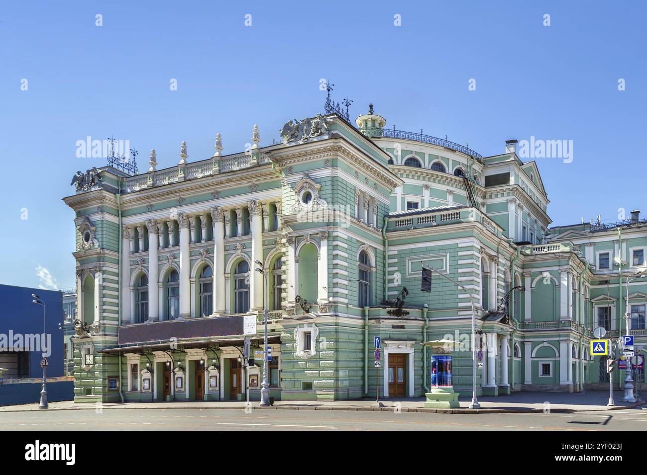 Mariinsky Theatre is a historic theatre of opera and ballet in Saint Petersburg, Russia, Europe ...