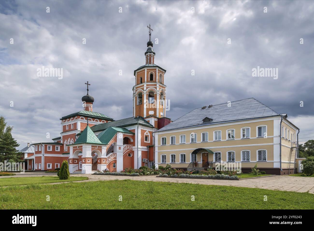 Gate Church in St. John the Baptist Monastery, Vyazma, Russia, Europe ...