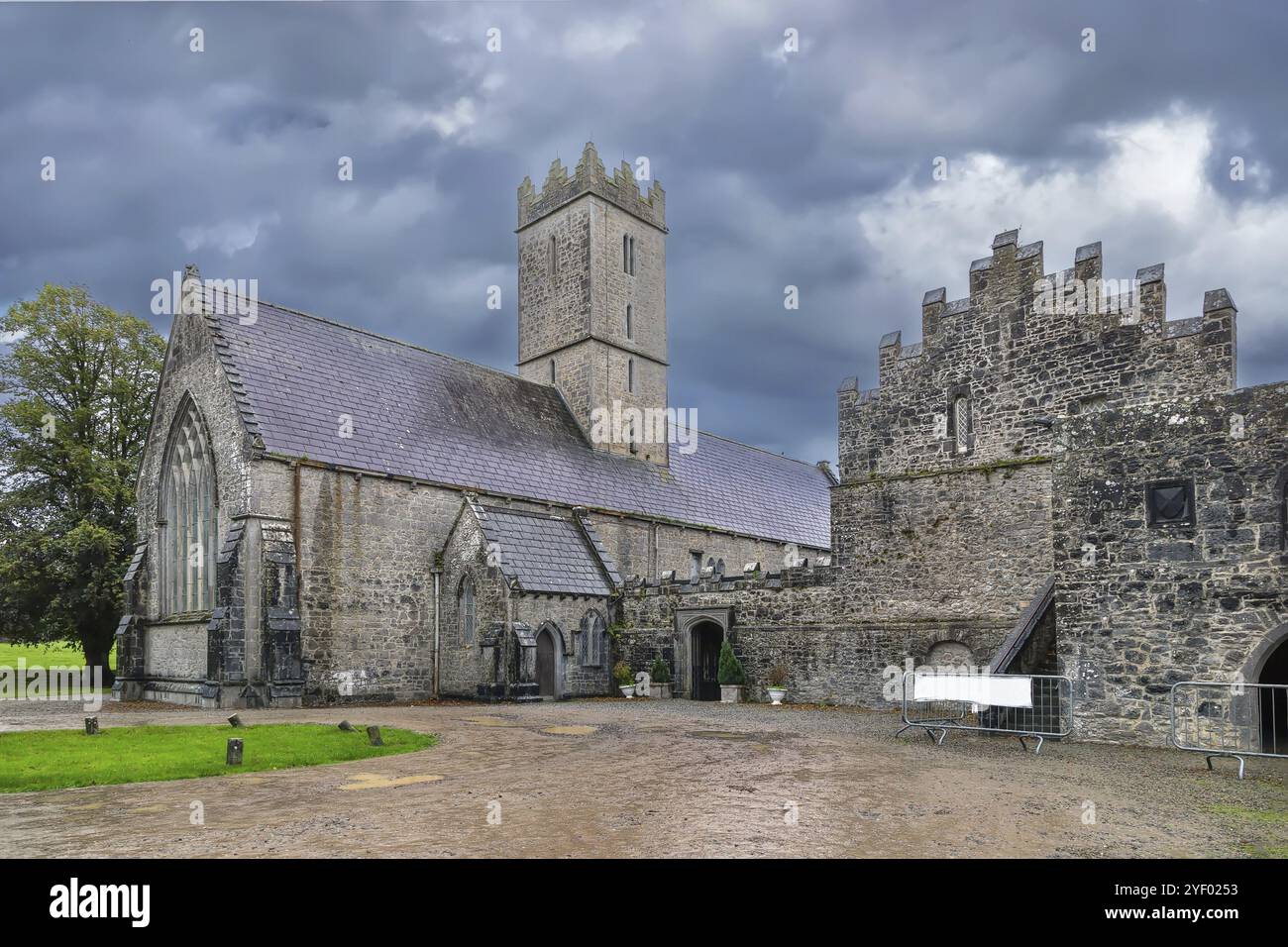 St. Nicholas Church in Adare, County Limerick, Ireland, Europe Stock ...