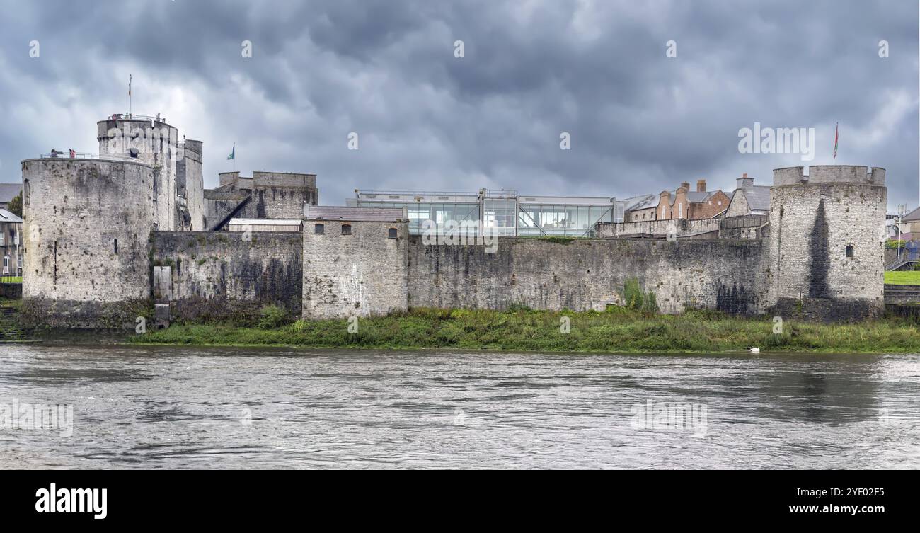 King John's Castle is a 13th-century castle in Limerick, Ireland ...