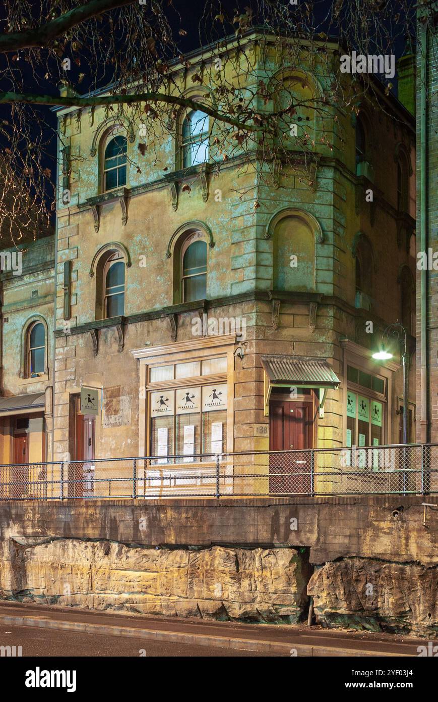 The Sydney suburb of The Rocks, settled at colonization in 1788 ...