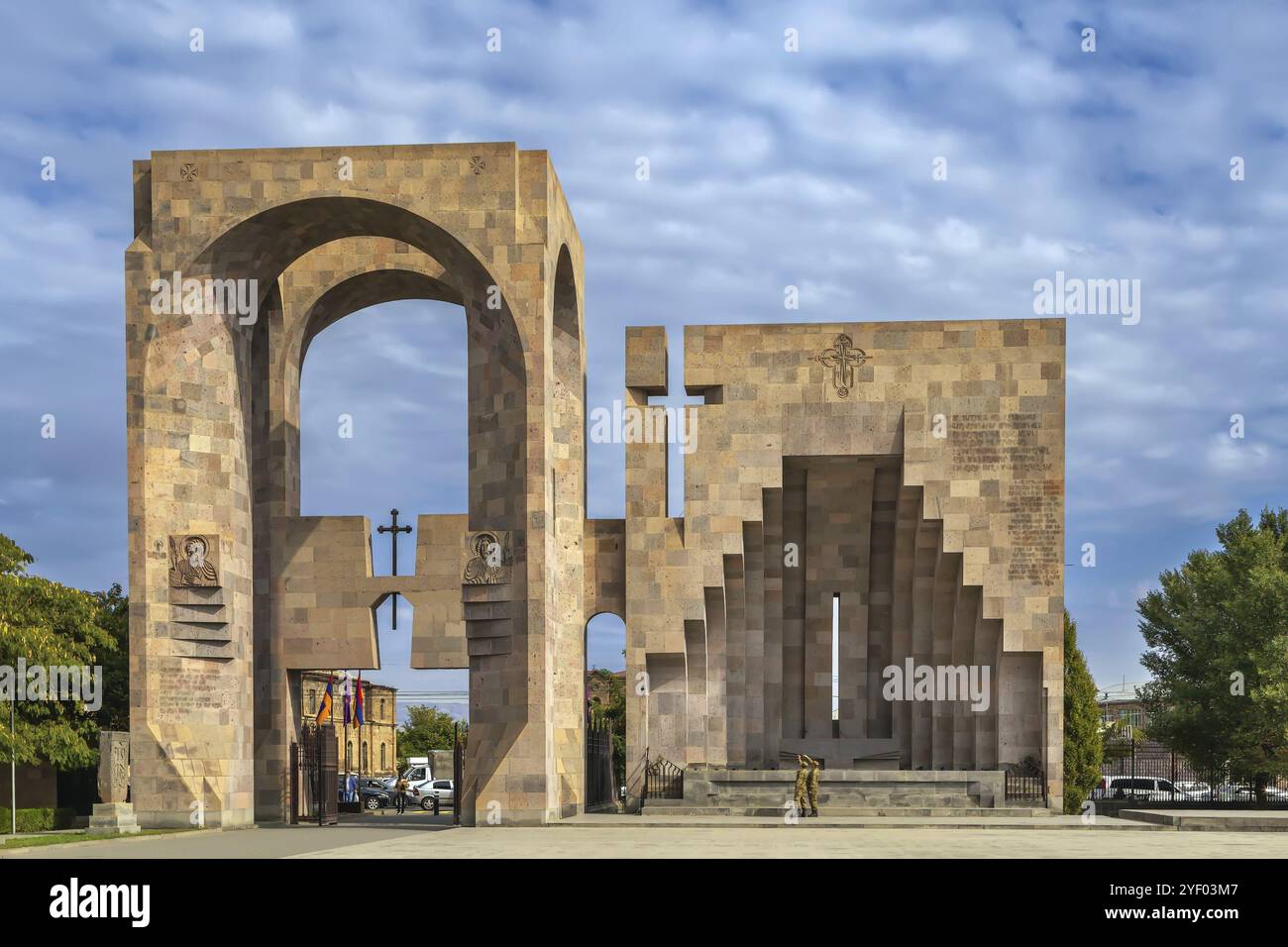 Open Altar in the Etchmiadzin Monastery, Armenia, Asia Stock Photo - Alamy