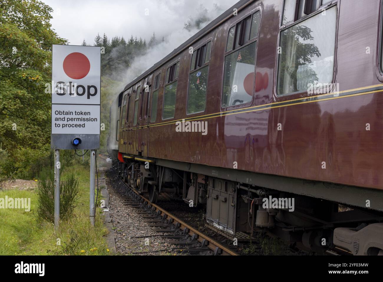 The Jacobite Steam Train, steam railway from Harry Potter stops at ...