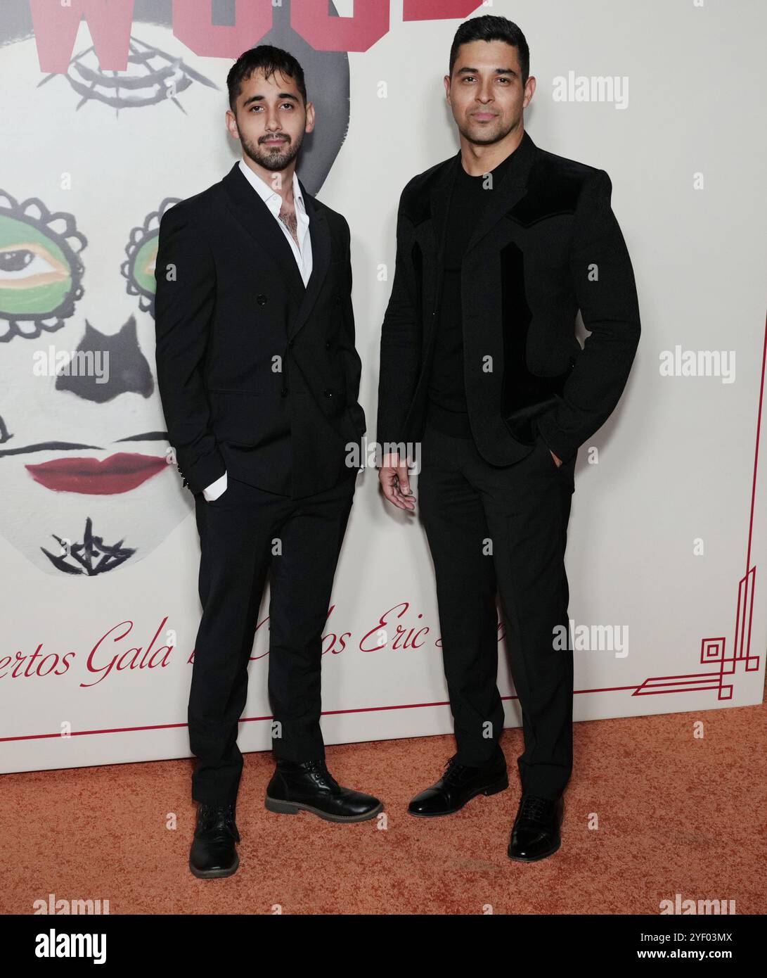 Los Angeles, USA. 01st Nov, 2024. (L-R) Christian Playo and Wilmer ...