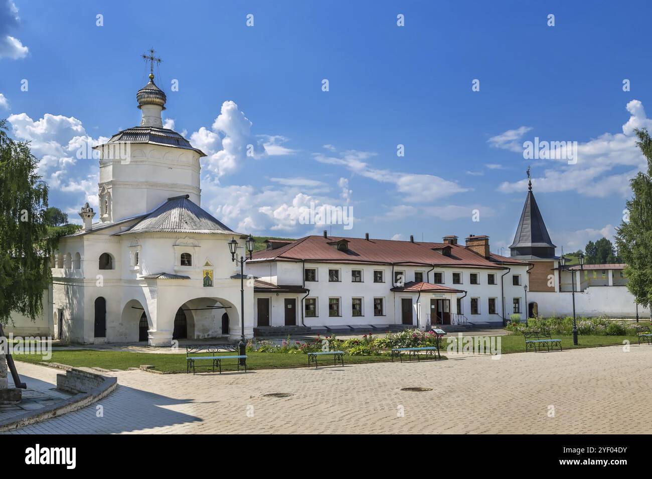Church of St. John the Evangelist in Holy Dormition Monastery, Staritsa ...
