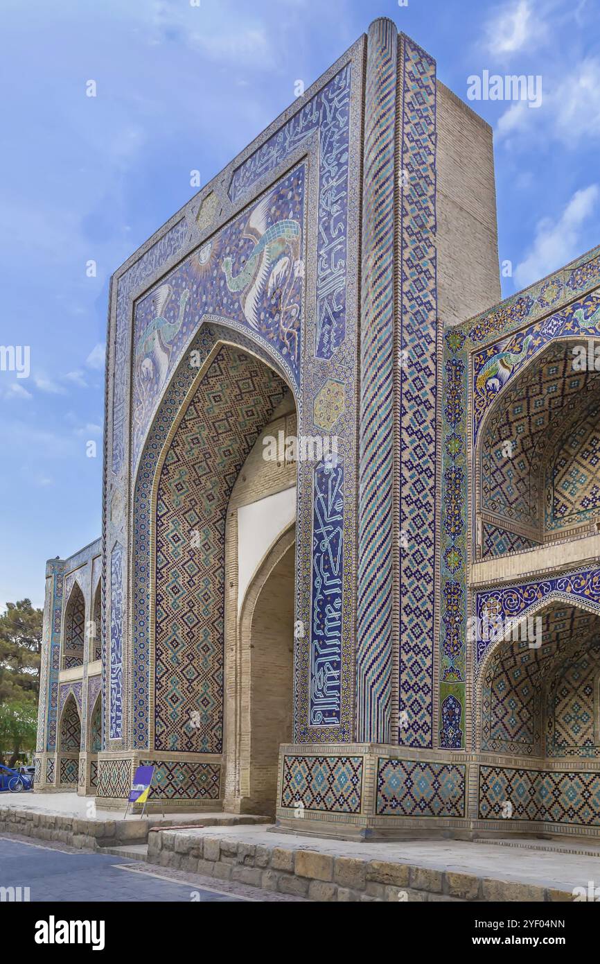 Madrasah Nodir-Divan-Begi is part of the architectural ensemble of the ...