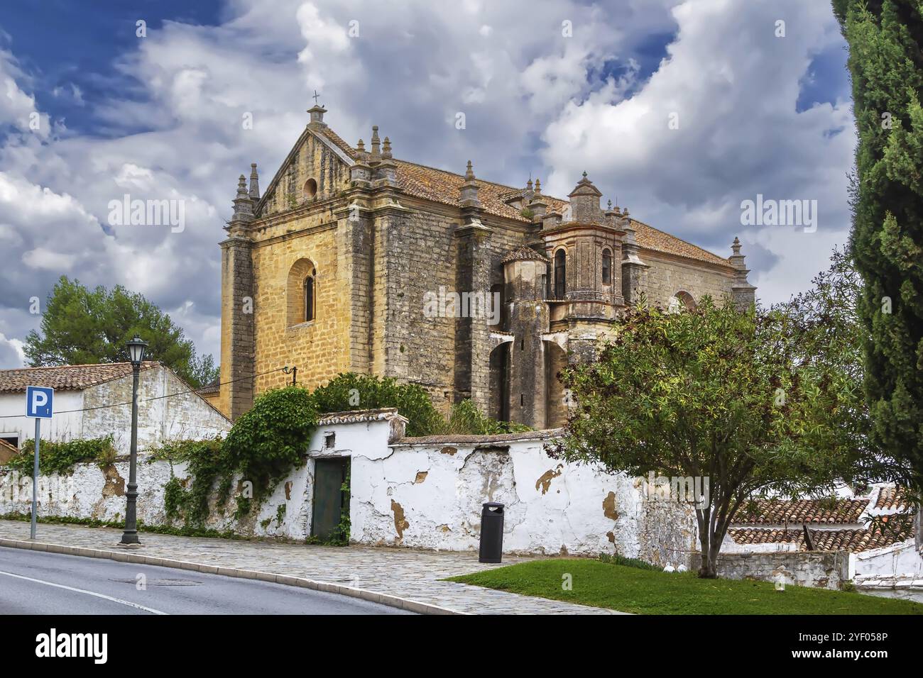Holy Spirit Church in Ronda was built in 1505, Spain, Europe Stock ...