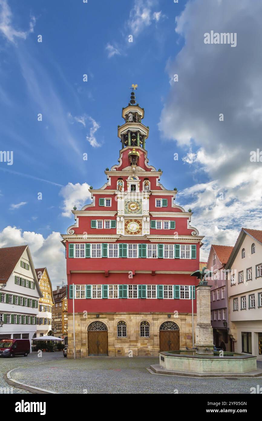 Old Town Hall is the most beautiful building in Esslingen am Neckar ...