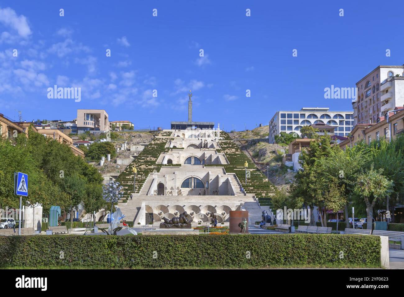 Yerevan armenia famous cascade hi-res stock photography and images - Alamy
