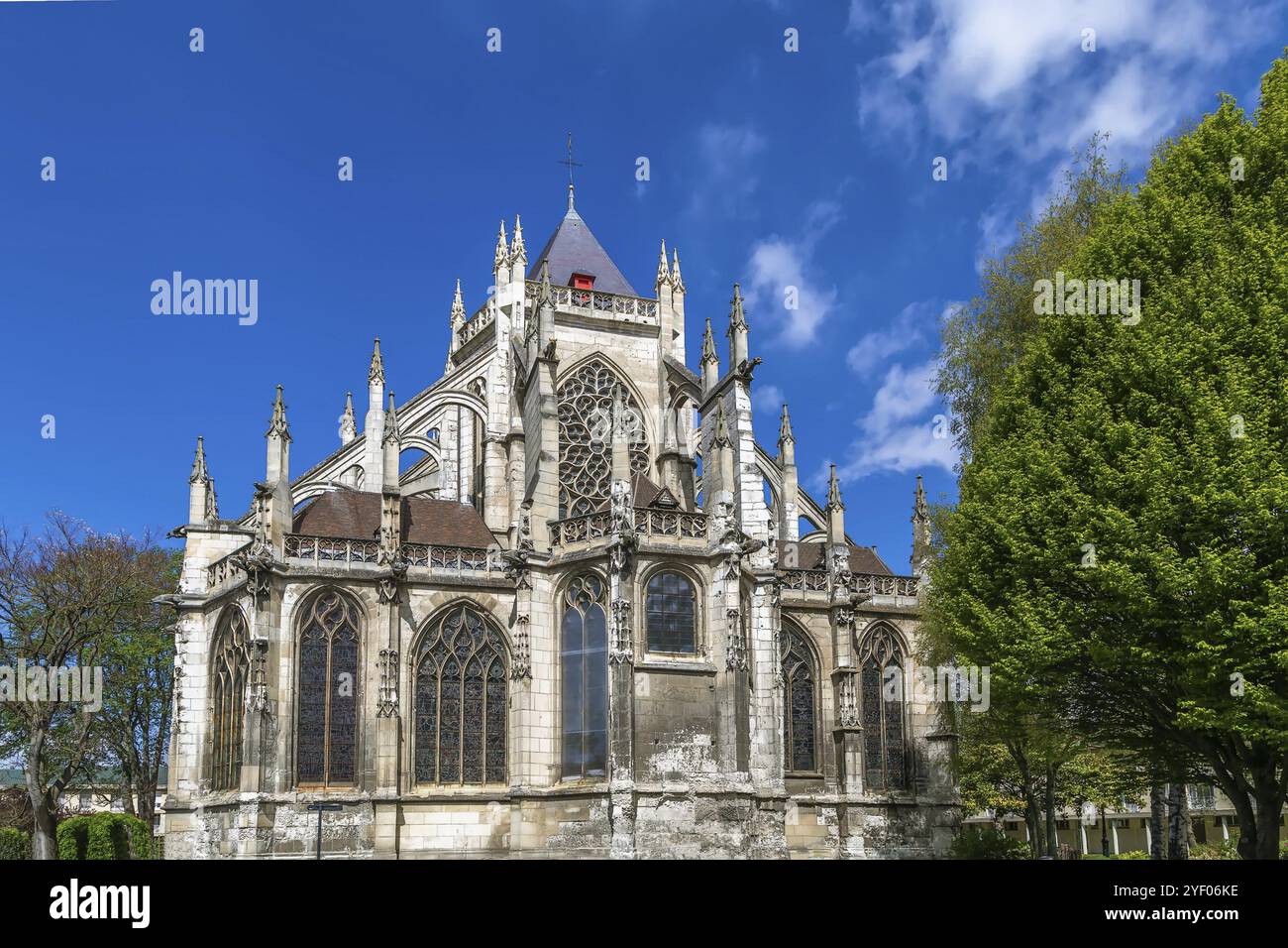 Saint Etienne Church represents a harmonious transition from the ...