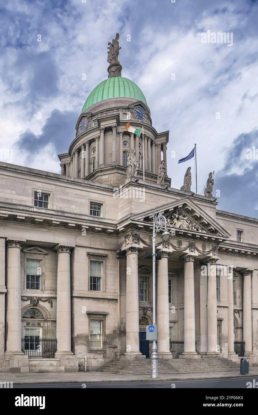 Custom House is a neoclassical 18th century building in Dublin, Ireland ...