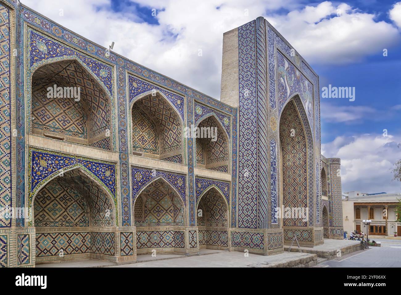 Madrasah Nodir-Divan-Begi is part of the architectural ensemble of the ...
