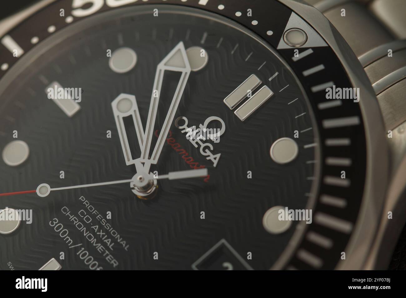 300, accessory, automatic watch, black, brand, caliber, clock, close up ...