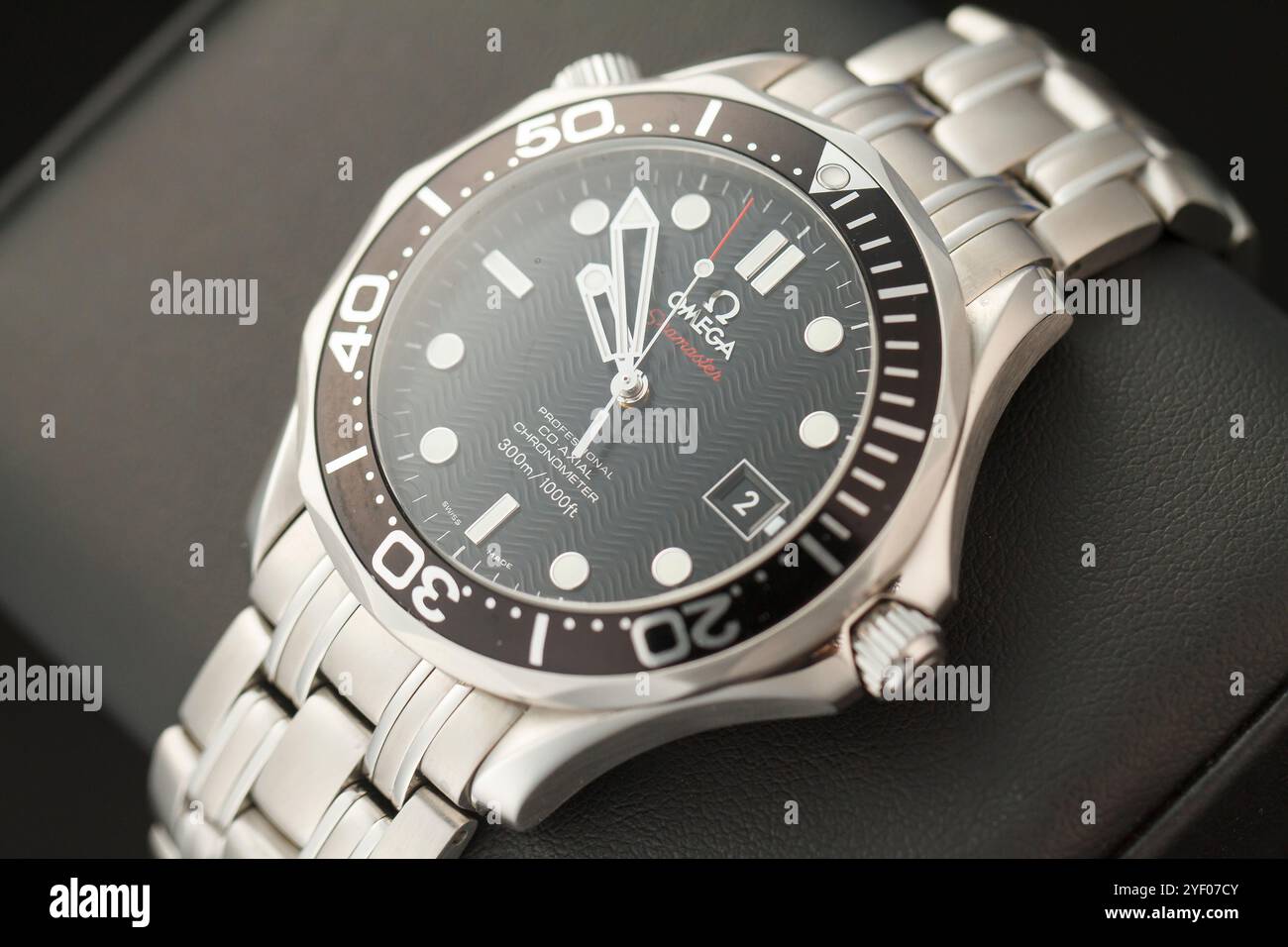 300, accessory, automatic watch, black, brand, caliber, clock, close up ...