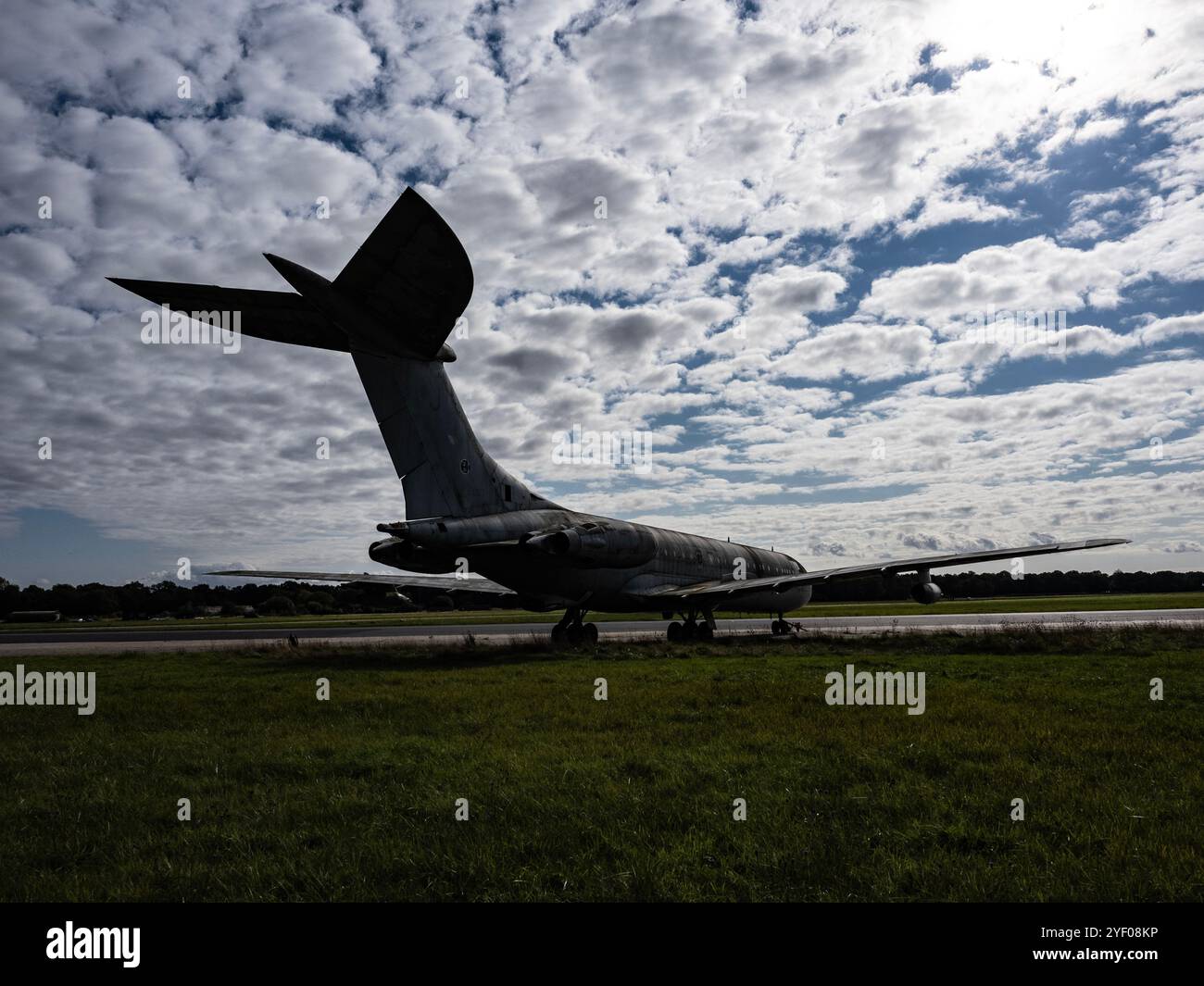 Vickers Armstrong VC 10 plane at Dunsfold, Surrey, UK Stock Photo - Alamy