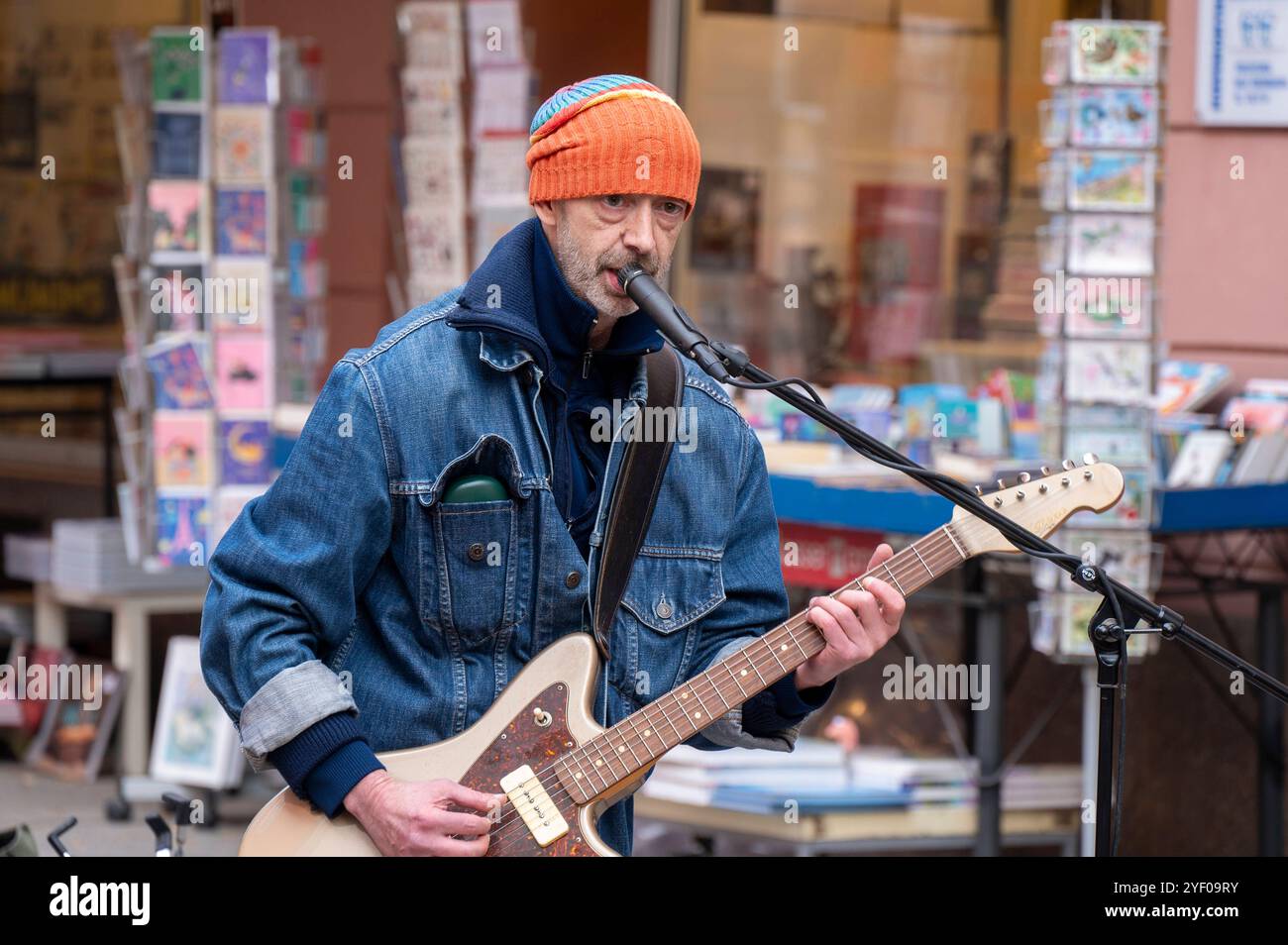 Muenchen, Strassenfest in der Fussgaengerzone in der Weissenburger ...