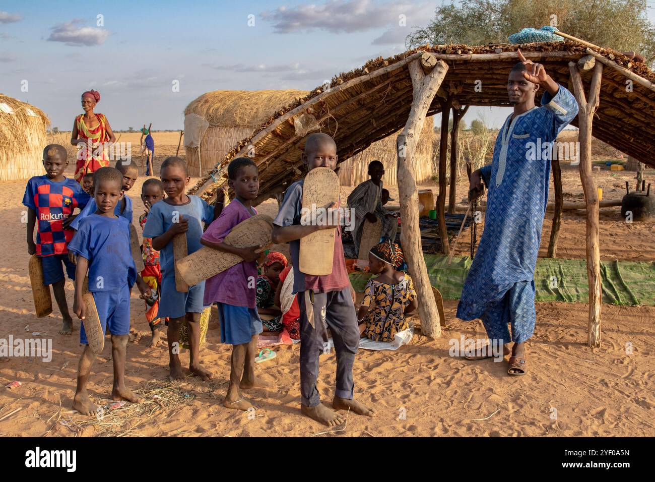 Child tablet in crowd hi-res stock photography and images - Alamy