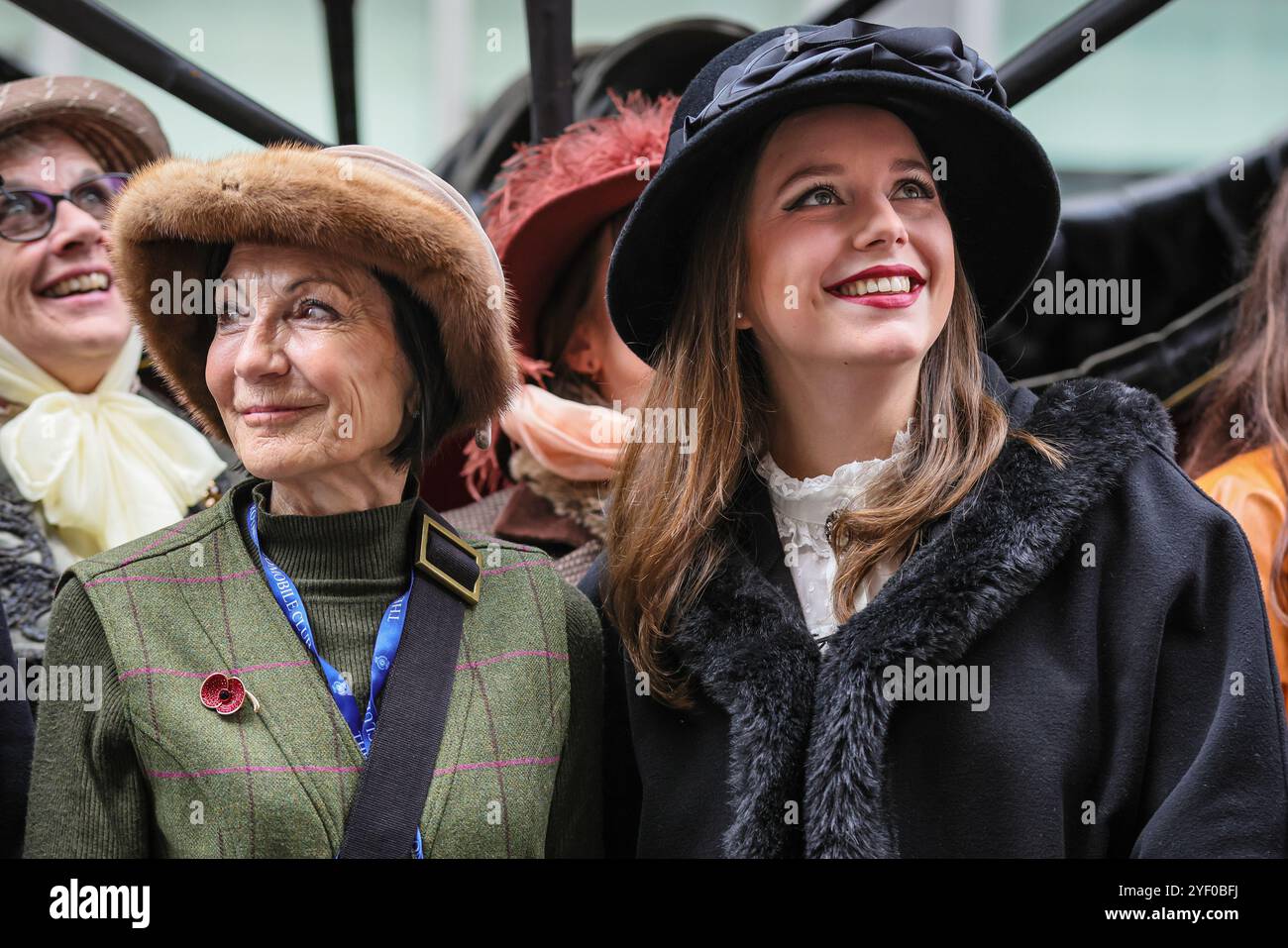 London, UK. 02nd Nov, 2024. Female participants assemble as the RAC ...