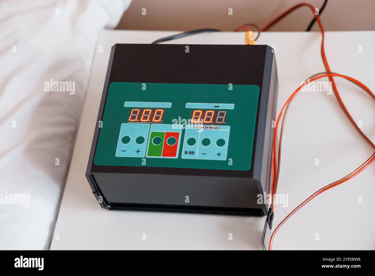 Digital Display Device with Dual Readouts and Control Buttons on a ...