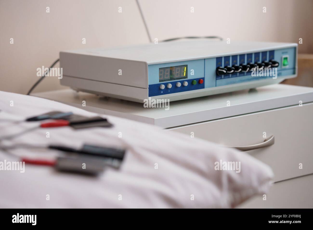 Medical Equipment for Physiotherapy Treatment and Monitoring Stock ...