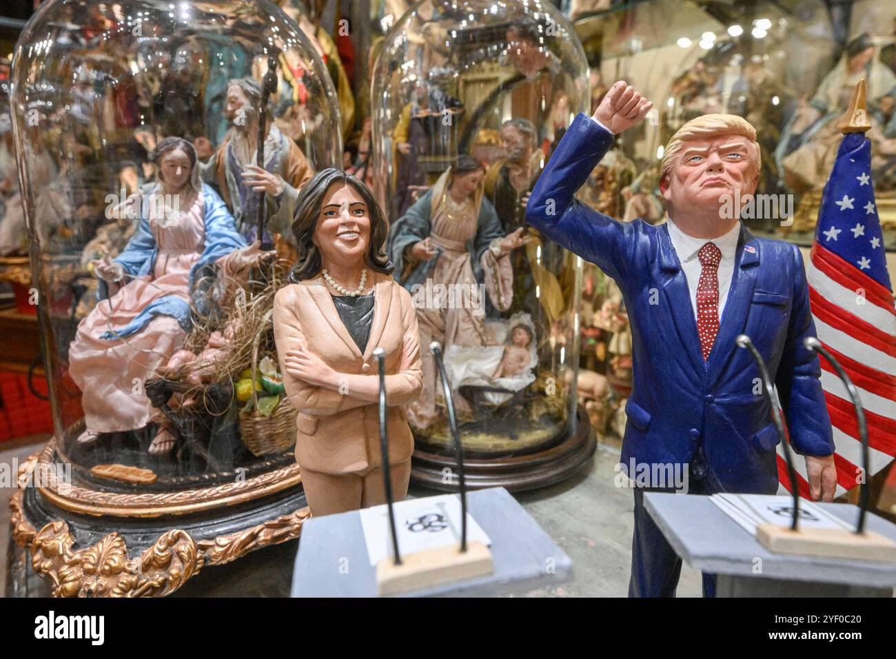 Nativity scenes, Kamala Harris and Donald Trump Kamala Harris and ...