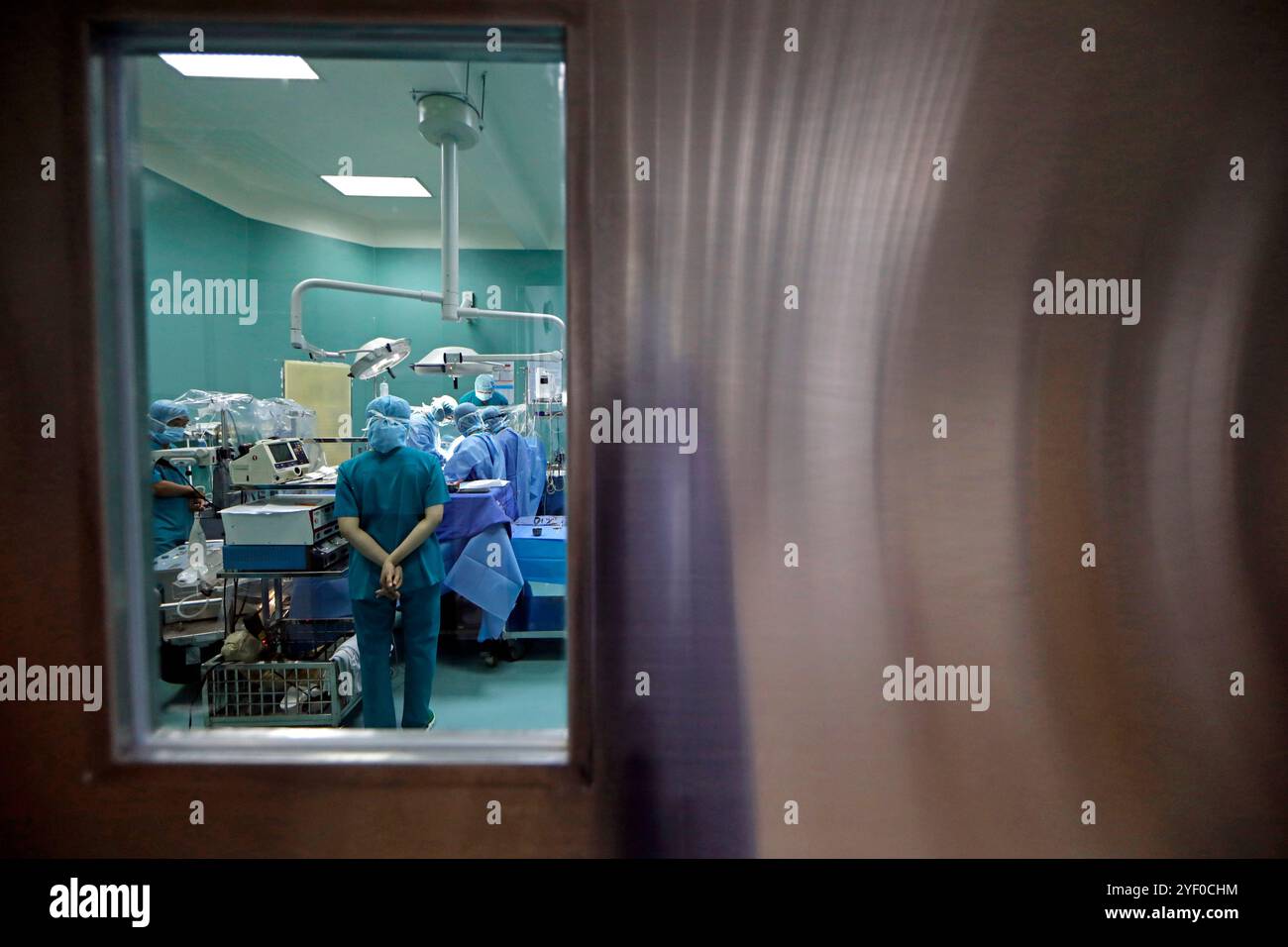 Cardiology Hospital. Operating theater. Cardiac surgery. Ho Chi Minh ...