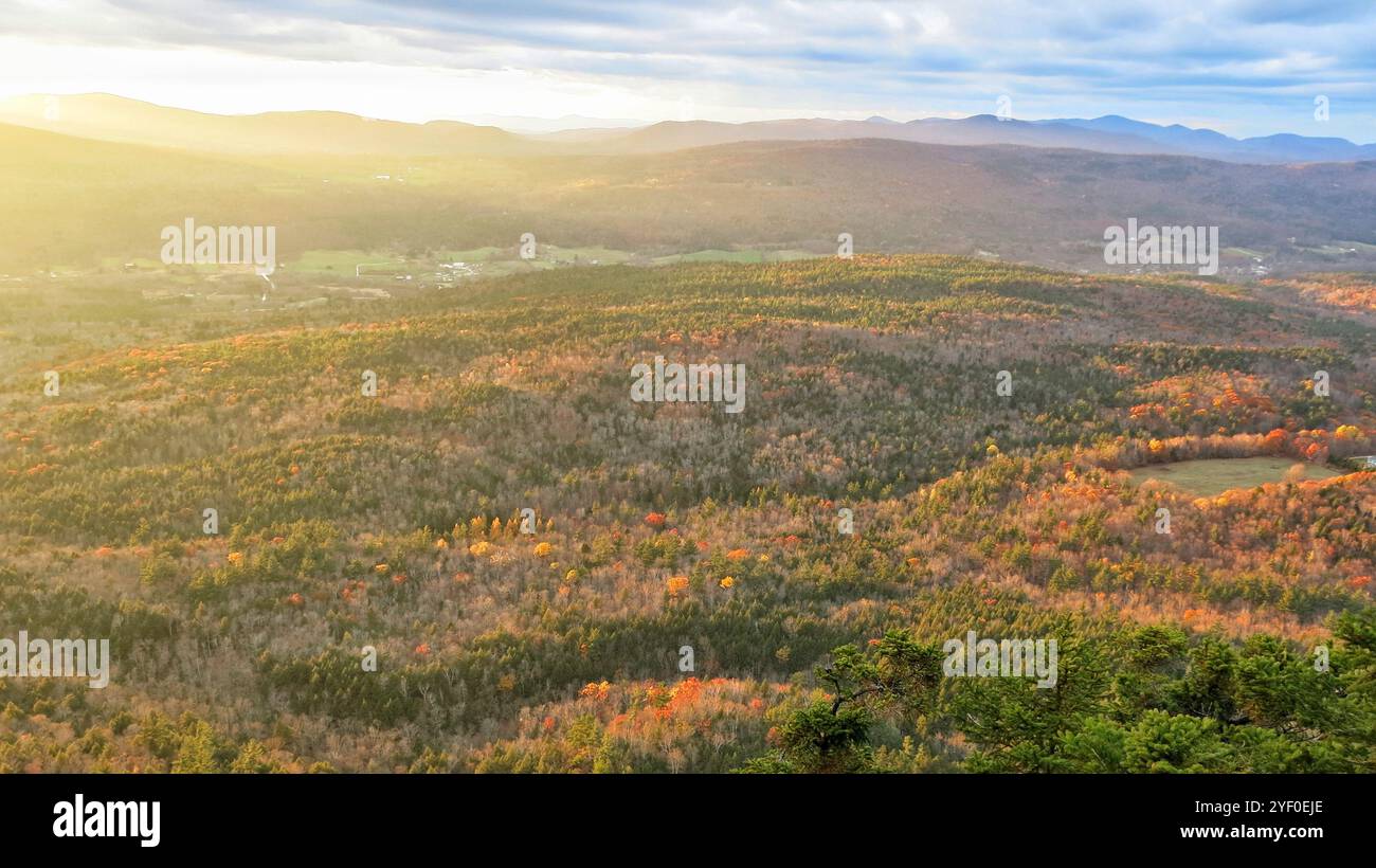 Green Mountain White Rocks Mountain Slide Hike Sunset Wallingford ...