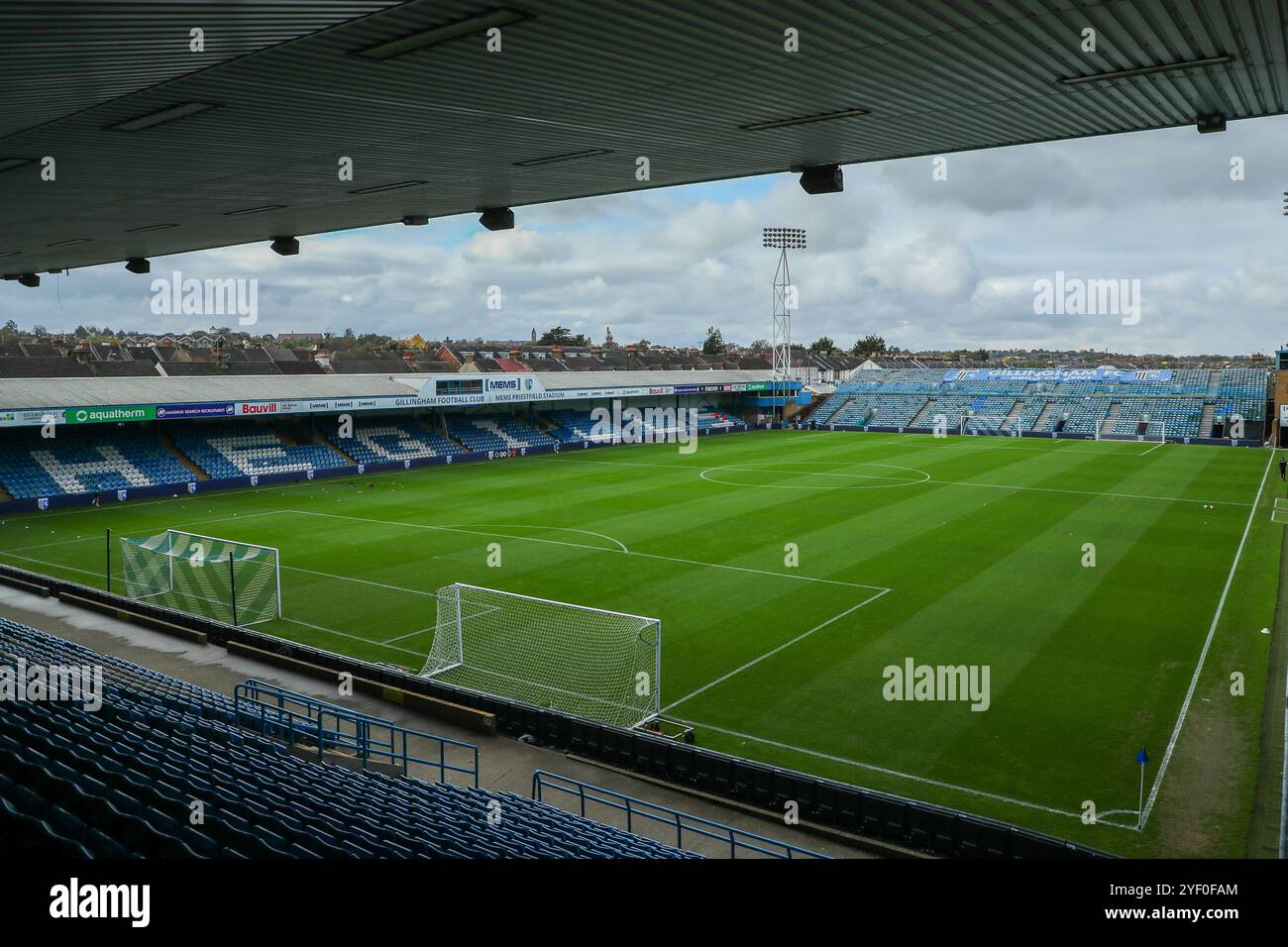 Gillingham, UK. 02nd Nov, 2024. A general view of MEMS Priestfield ...