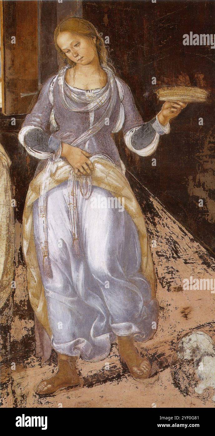 Stories of Saint Benedict of Monte Oliveto Maggiore cycle of frescoes ...