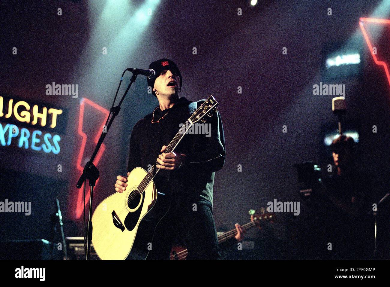 Milan Italy 05/05/1998: Pau (Paolo Bruni) singer and guitarist of the ...